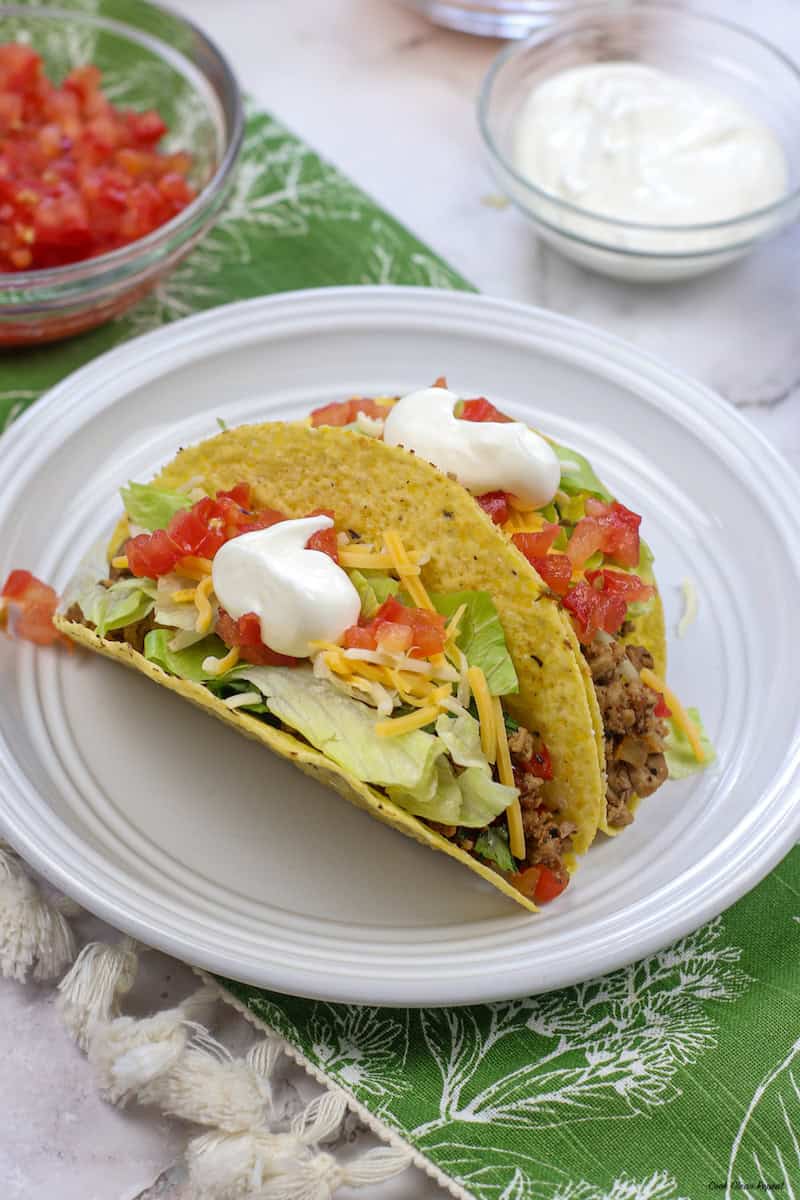 Easy Turkey Tacos - Cook Clean Repeat