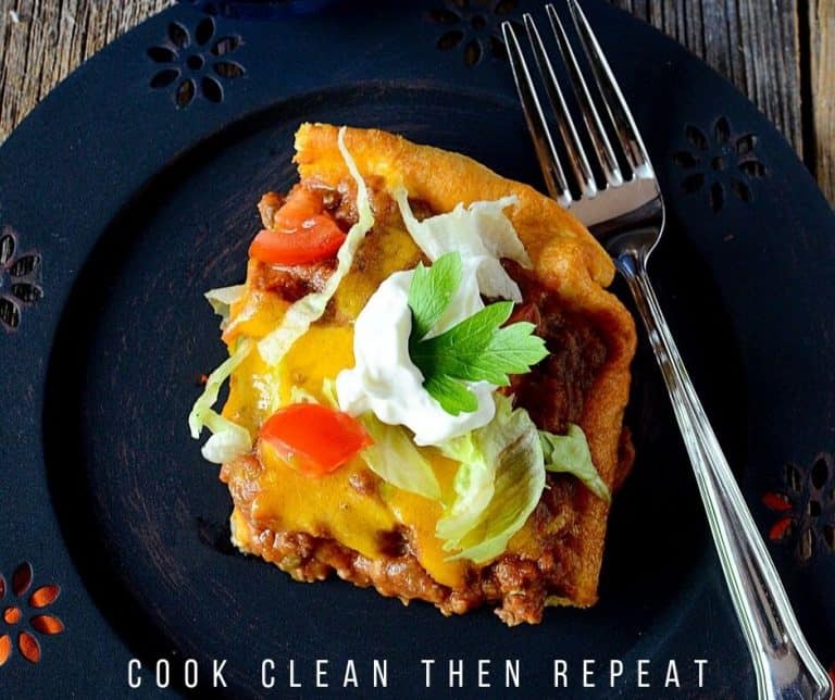 Delicious & Easy Taco Bake Recipe - Cook Clean Repeat