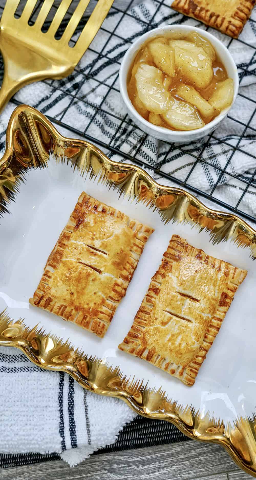 Apple Hand Pies with Canned Pie Filling - Cook Clean Repeat