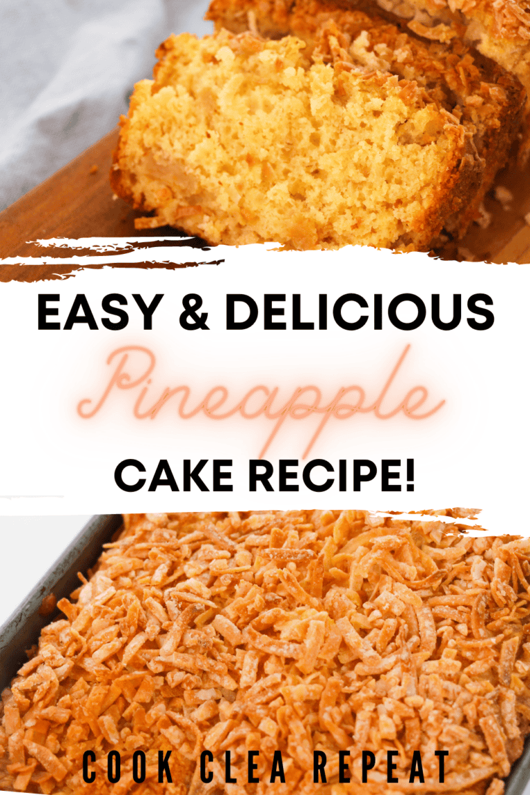 Easy & Delicious Pineapple Cake Recipe - Cook Clean Repeat