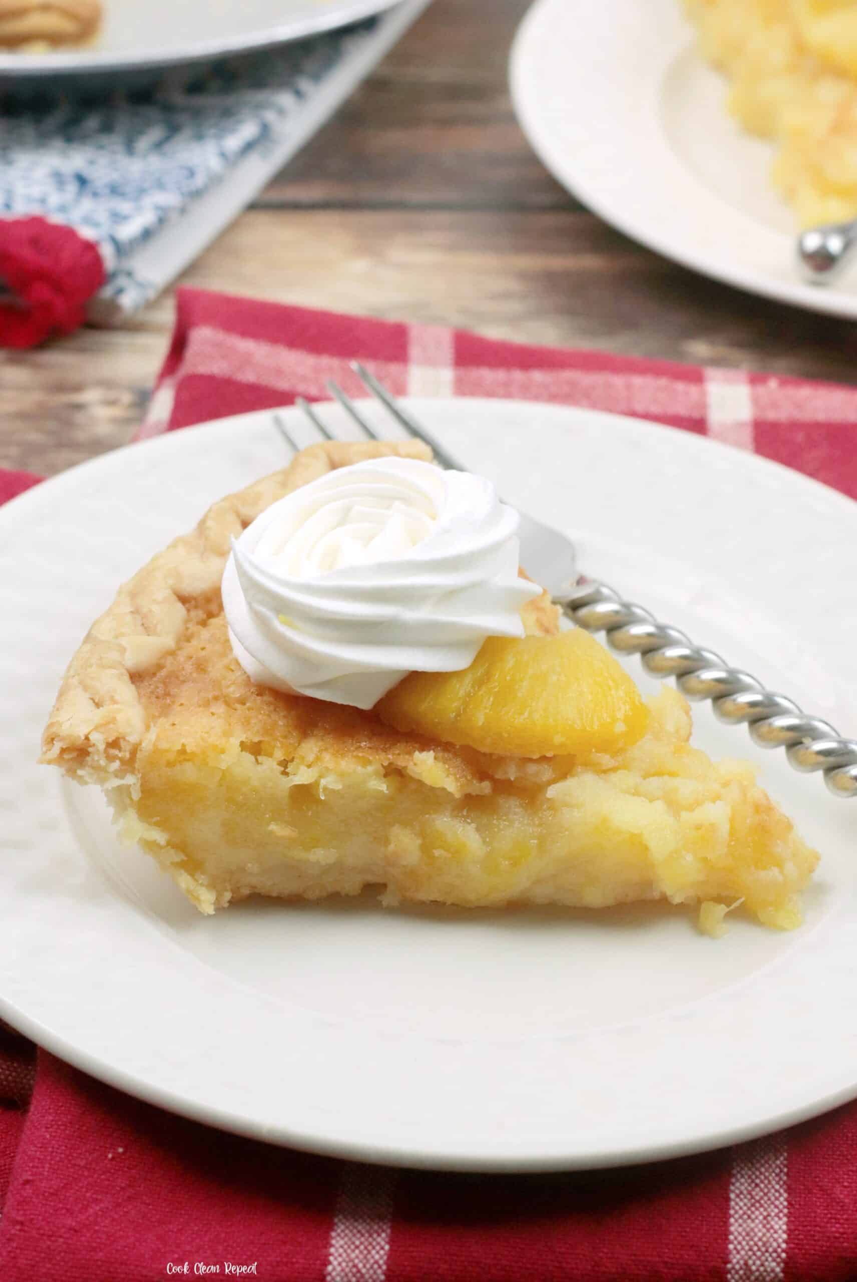 Easy Pineapple Pie Recipe - Cook Clean Repeat
