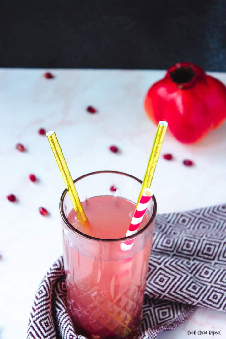 Homemade Pink Lemonade - Cook Clean Repeat