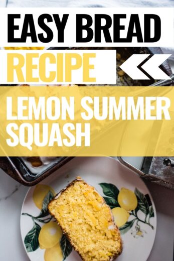 Lemon Summer Squash Bread - Cook Clean Repeat