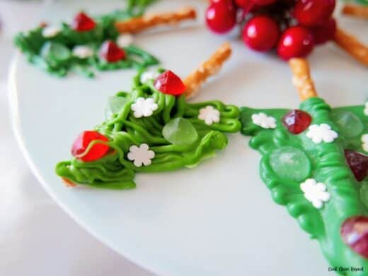 Candy Melt Christmas Trees - Cook Clean Repeat