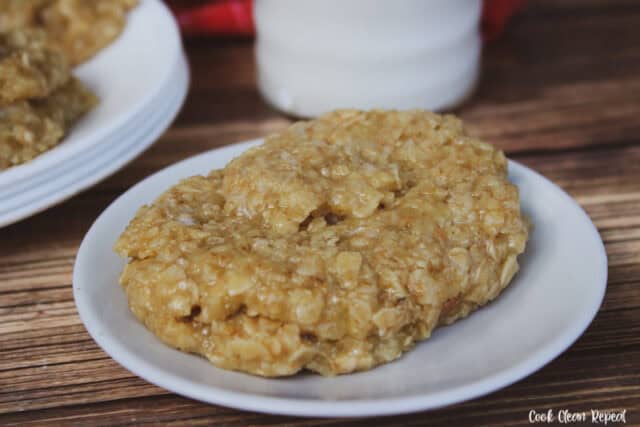 No Bake Rice Krispie Cookies - Cook Clean Repeat