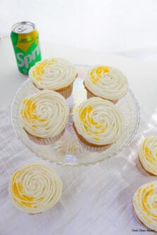 Easy Sprite Cupcakes Recipe - Cook Clean Repeat