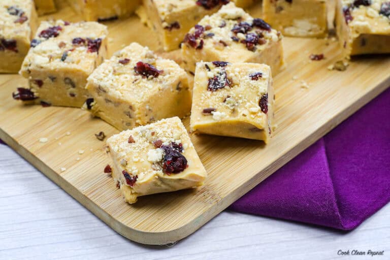 Thanksgiving Fudge - Cook Clean Repeat