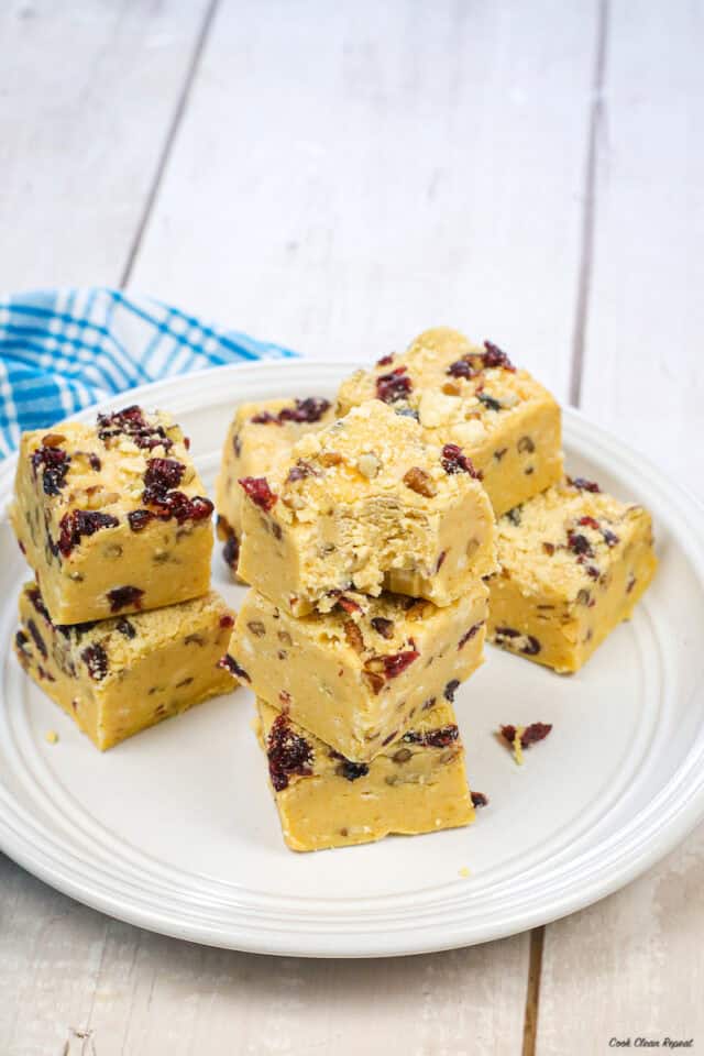 Thanksgiving Fudge - Cook Clean Repeat