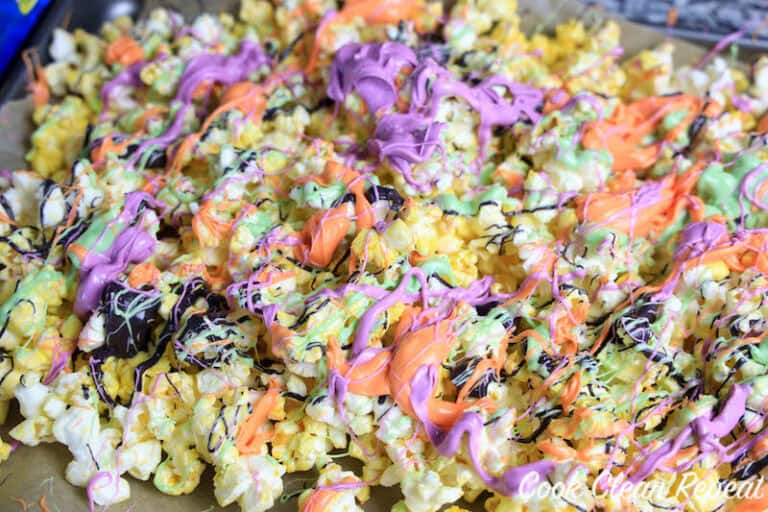 Halloween Popcorn - Cook Clean Repeat