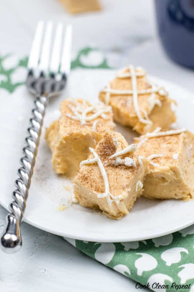 Pumpkin Spice Fudge - Cook Clean Repeat