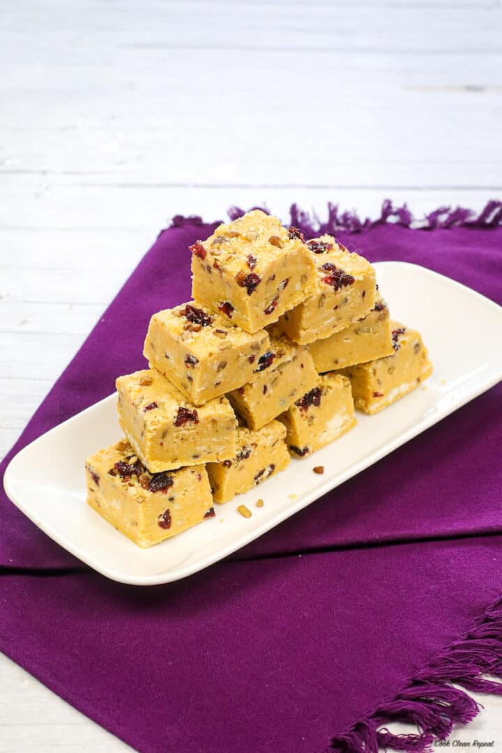 Thanksgiving Fudge - Cook Clean Repeat