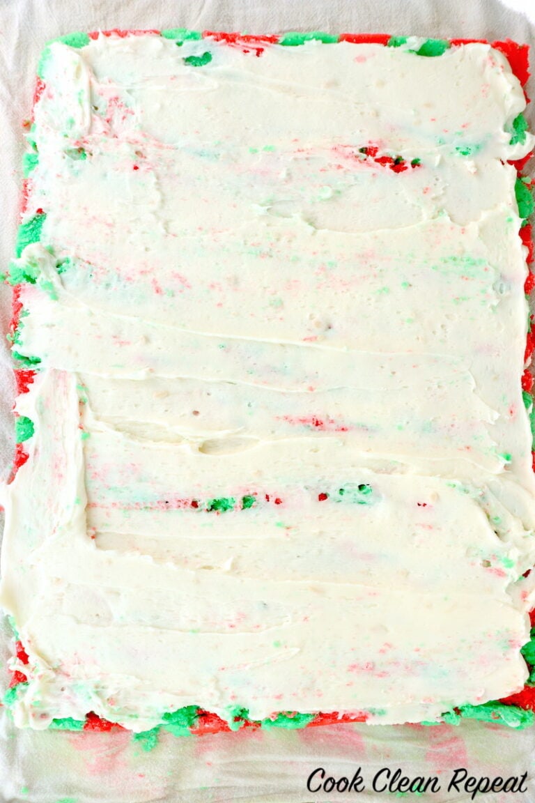 Christmas Cake Roll Recipe - Cook Clean Repeat