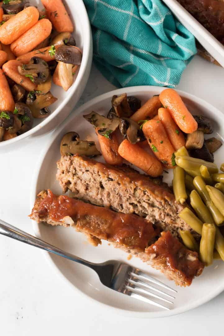 Meatloaf with Pork Sausage - Cook Clean Repeat