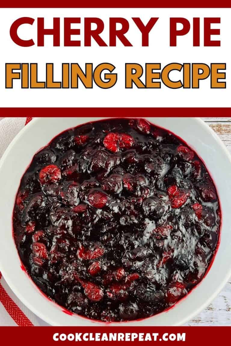 Cherry Pie Filling Recipe - Cook Clean Repeat
