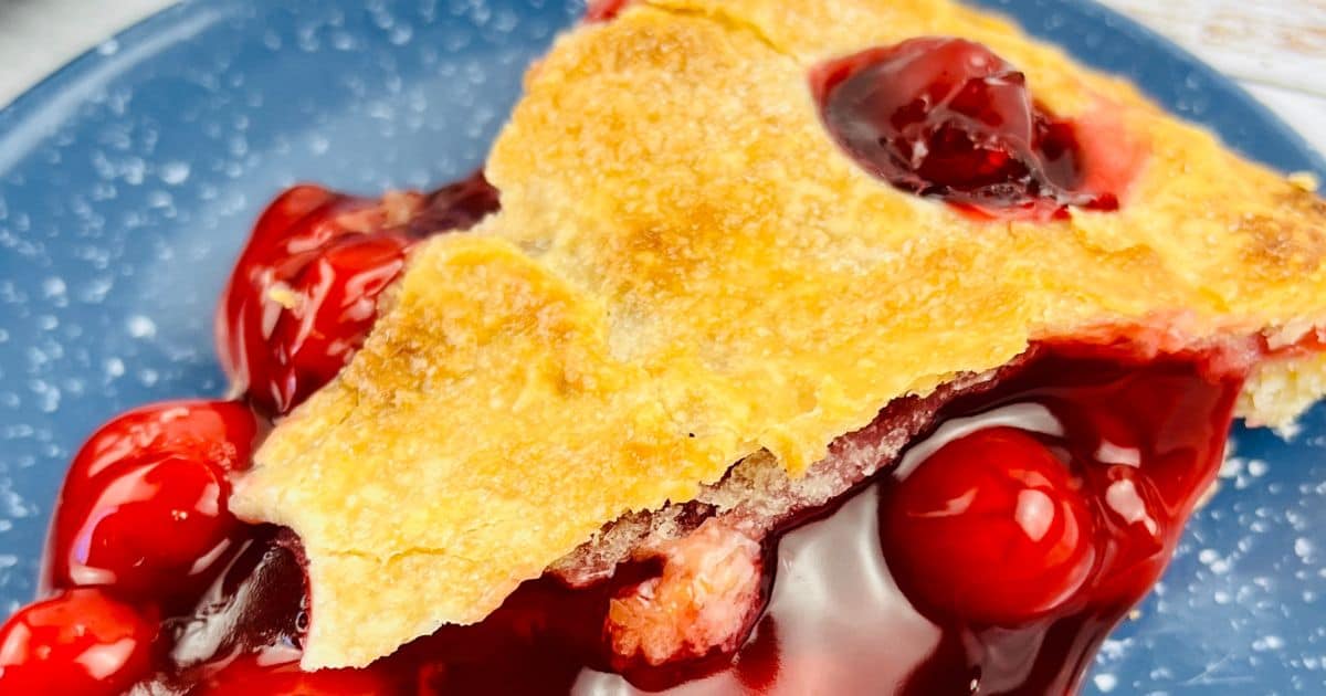 Cherry Pie Recipe with Canned Filling - Cook Clean Repeat