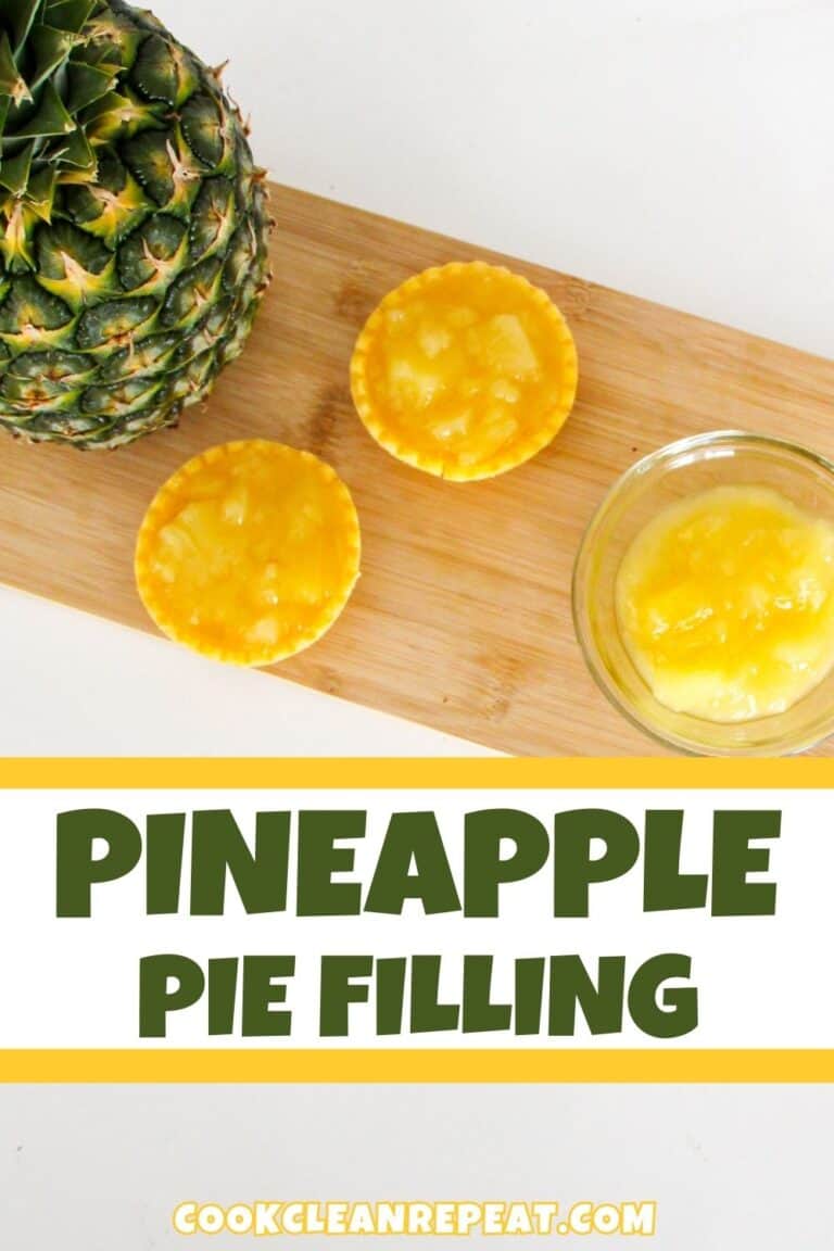 Pineapple Pie Filling Recipe - Cook Clean Repeat