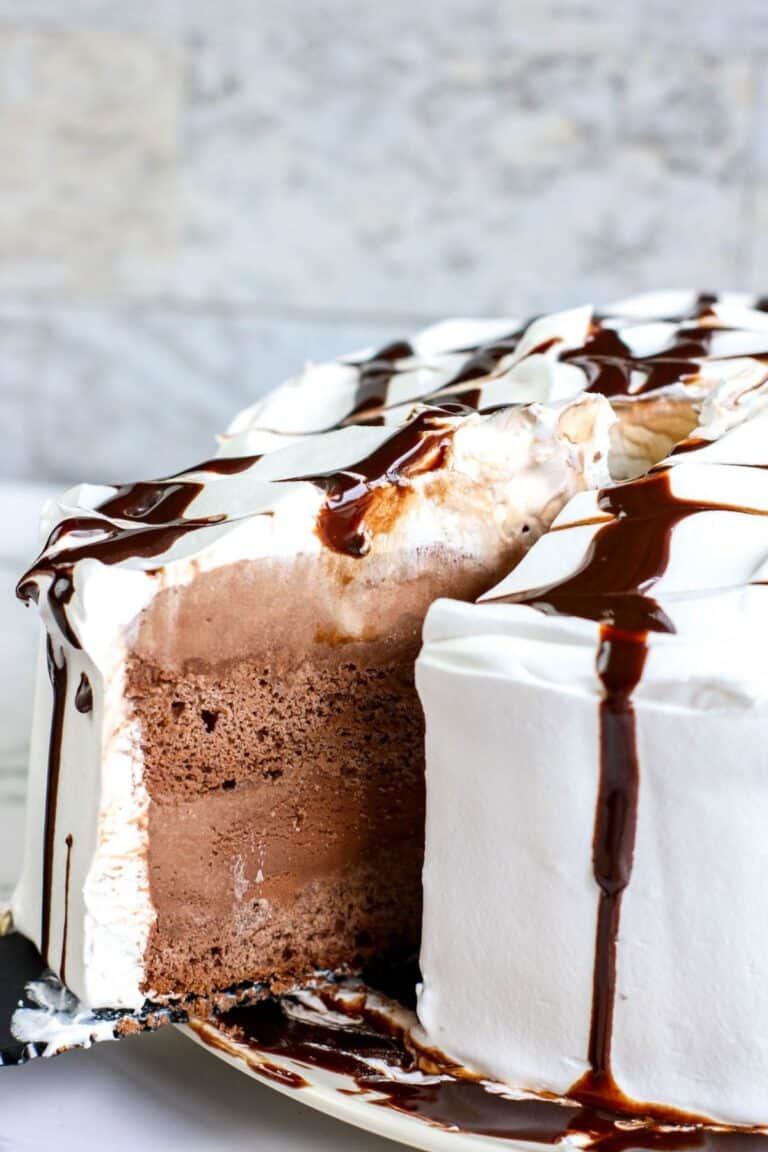 Chocolate Ice Cream Cake - Cook Clean Repeat