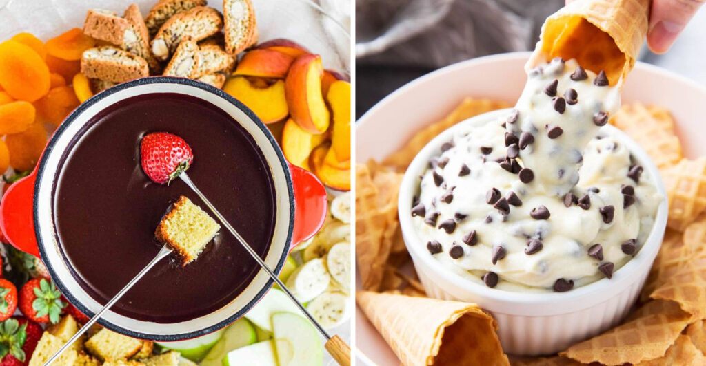 16 Dessert Dips That Are Often Gone By Halftime - Cook Clean Repeat